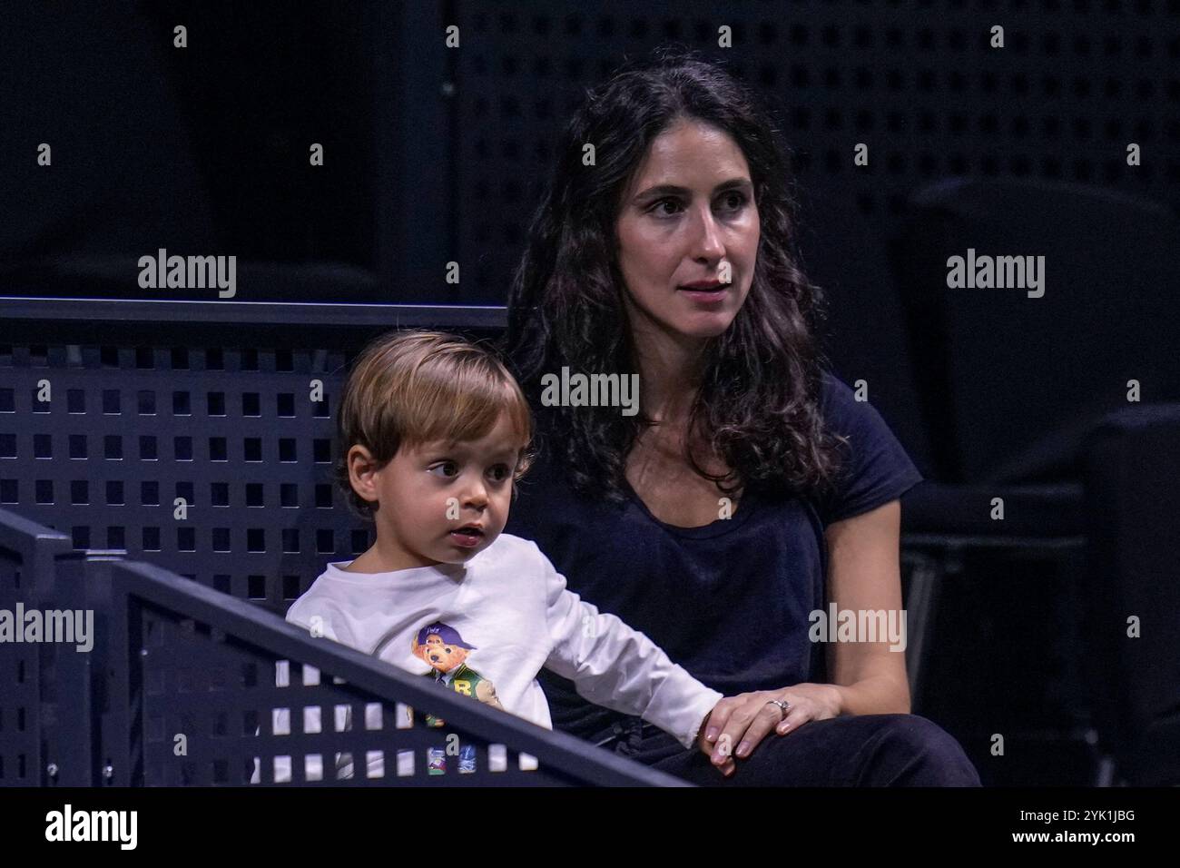 Rafael Nadal's wife, Xisca Perello, and their son, Rafael Nadal Jr ...