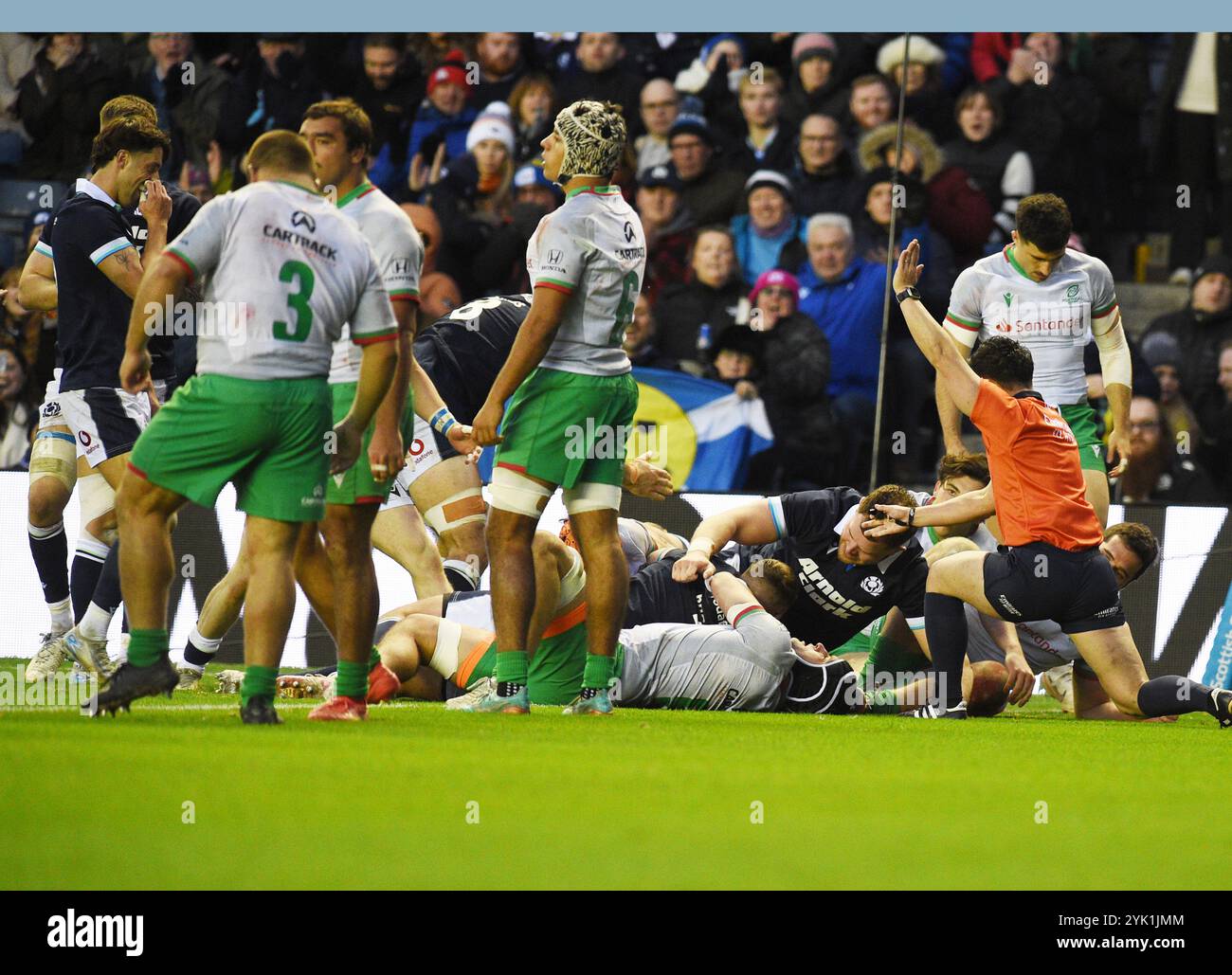 Scotland jamie bhatti try v portugal hi-res stock photography and ...