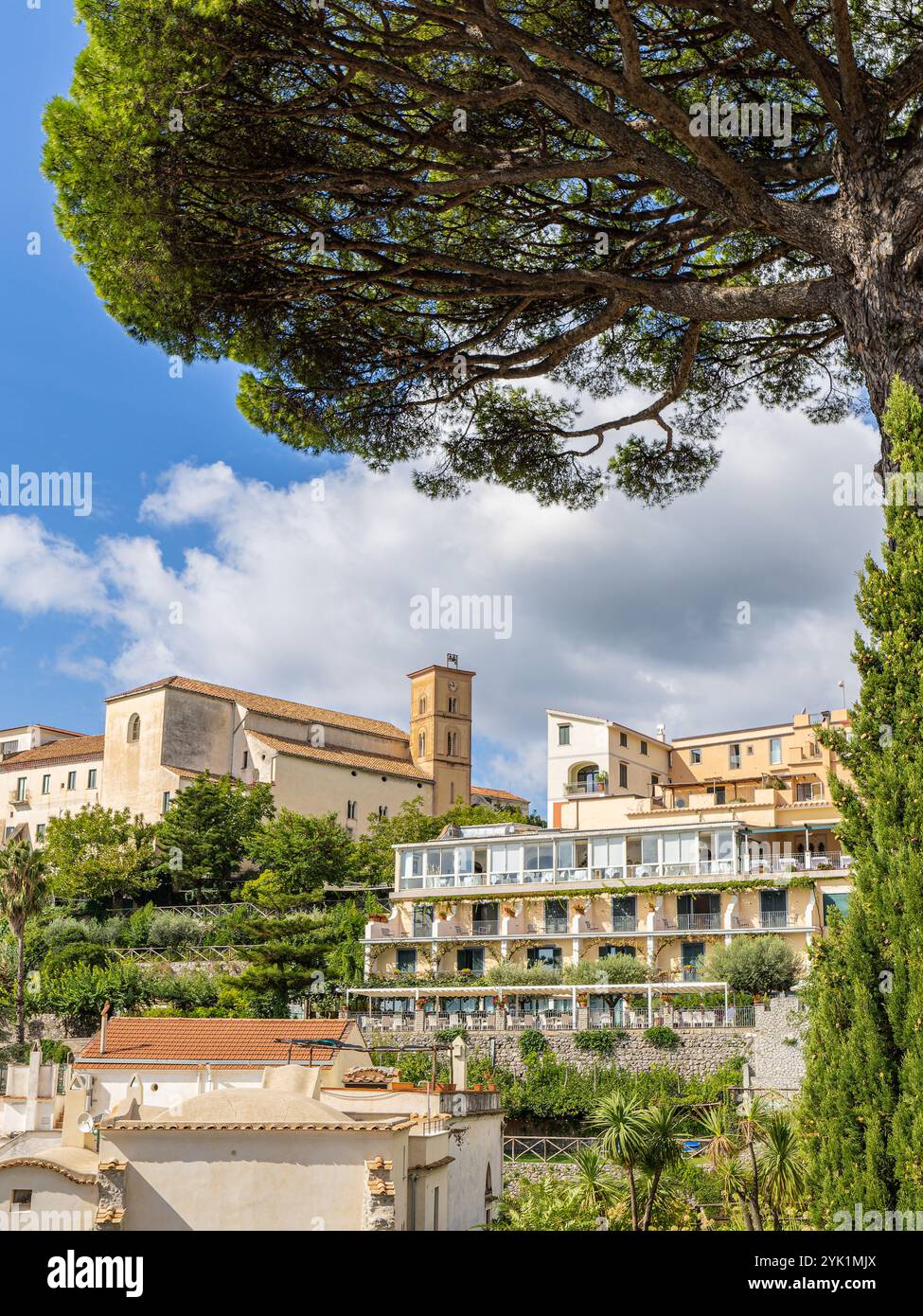 View Of Ravello On The Amalfi Coast In Italy Stock Photo - Alamy