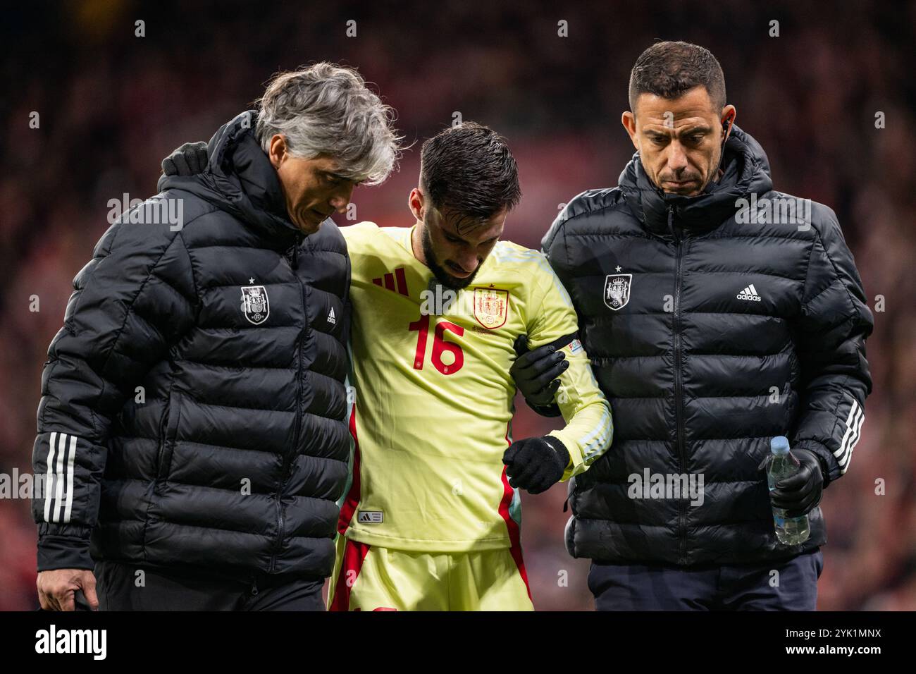 Copenhagen, Denmark. 15th Nov, 2024. Alex Baena (16) of Spain seen ...