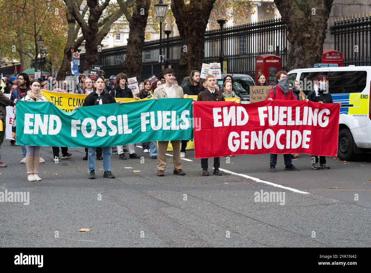 London, UK. 16 November, 2024. As the UK participates in the COP29 ...