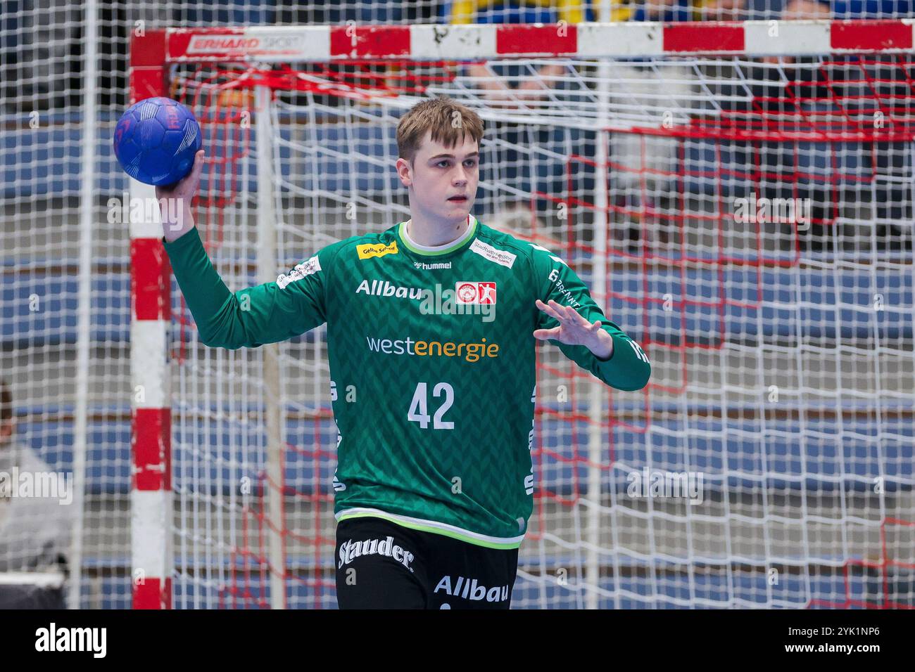 Essen, Deutschland. 16th Nov, 2024. 16.11.2024, Handball, Saison 2024/ ...