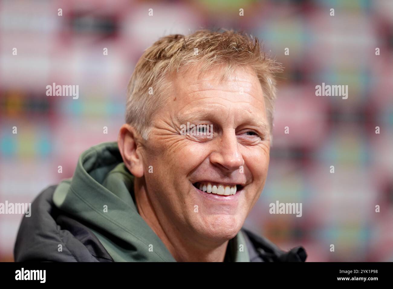 Republic Of Ireland Heimir Hallgrimsson during a press conference at ...