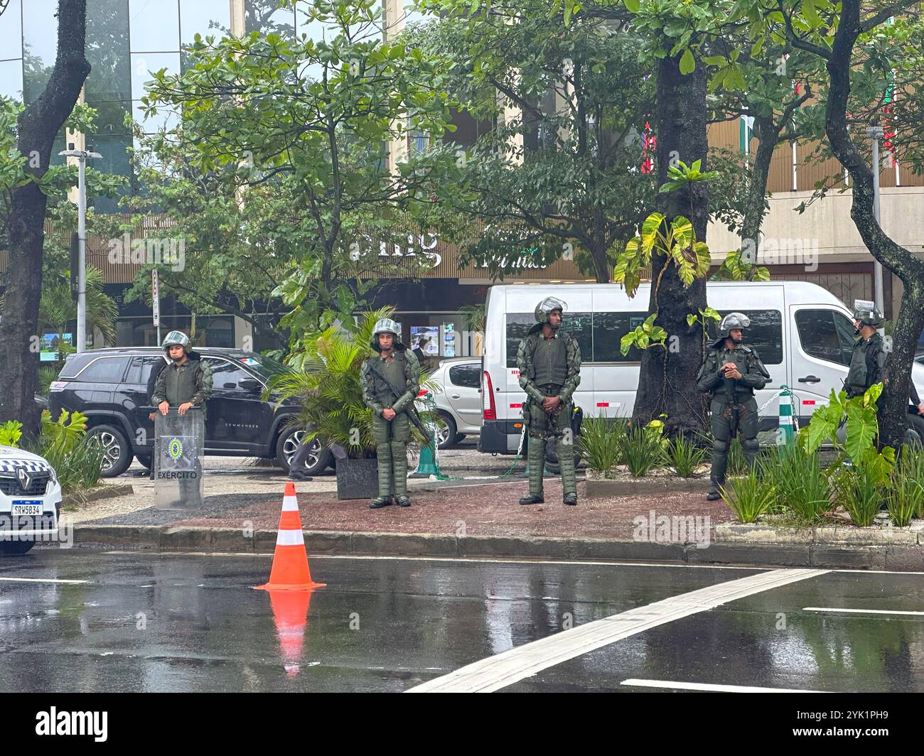 SECURITY IN RIO DURING G20 SUMMIT Stock Photo - Alamy