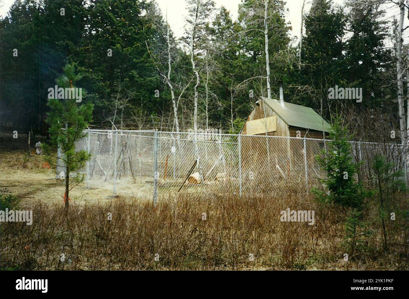 Cabin ted kaczynski unabomber hi-res stock photography and images - Alamy
