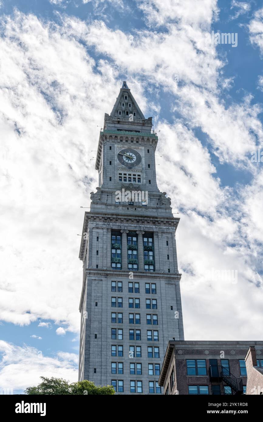 The Custom House Clock Tower is a skyscraper in McKinley Square, in the ...