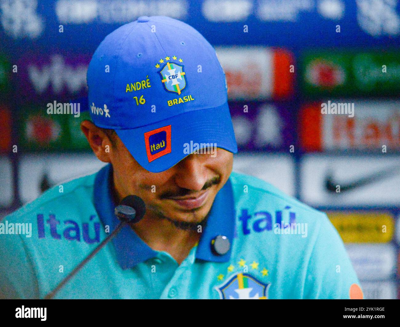 BA - SALVADOR - 11/16/2024 - BRAZILIAN NATIONAL TEAM PRESS CONFERENCE ...