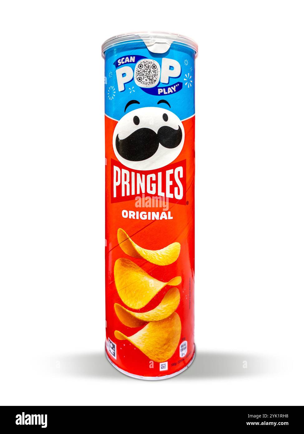 Original Pringles Can Pringles® Lightly Salted Original Potato Crisps