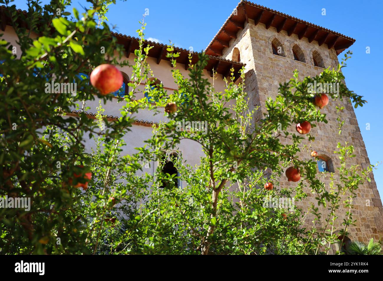 Anna, Valencia, Spain- October 27, 2024: Garden of the Castle-Palace of ...