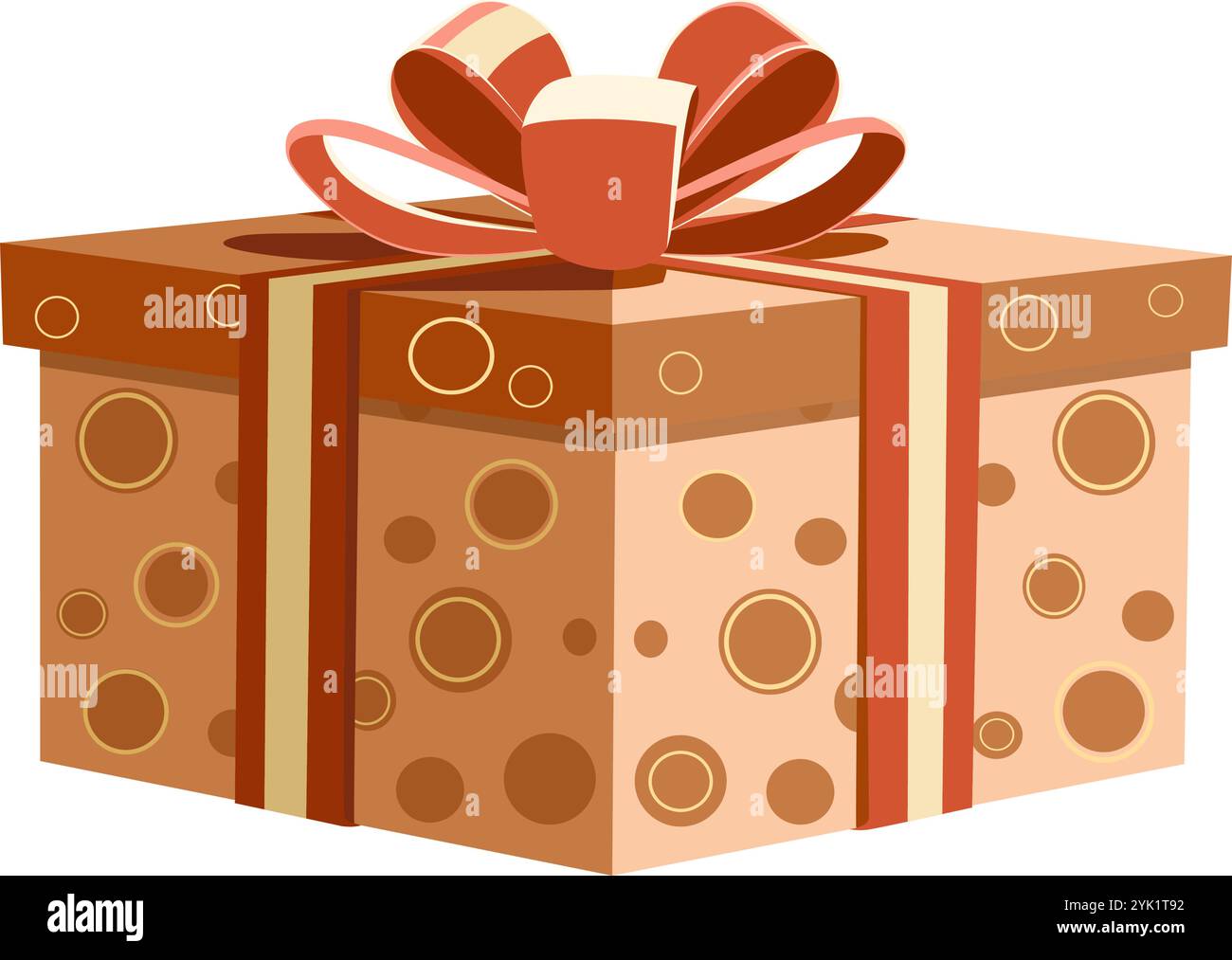 Render gift box ribbon happy hi-res stock photography and images - Alamy