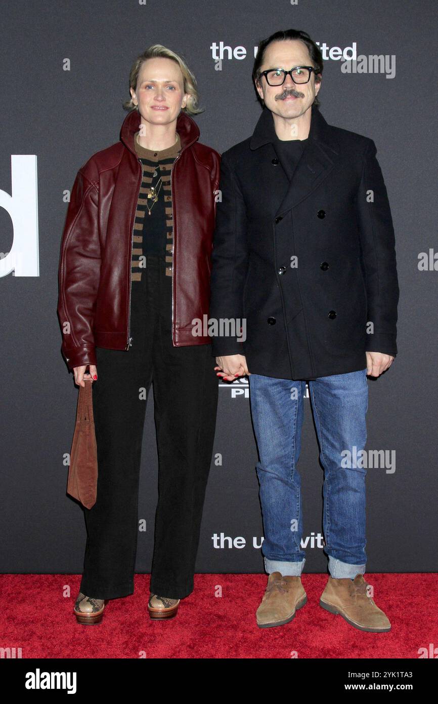 Ca. 15th Nov, 2024. Emily Ward, Giovanni Ribisi at arrivals for THE ...