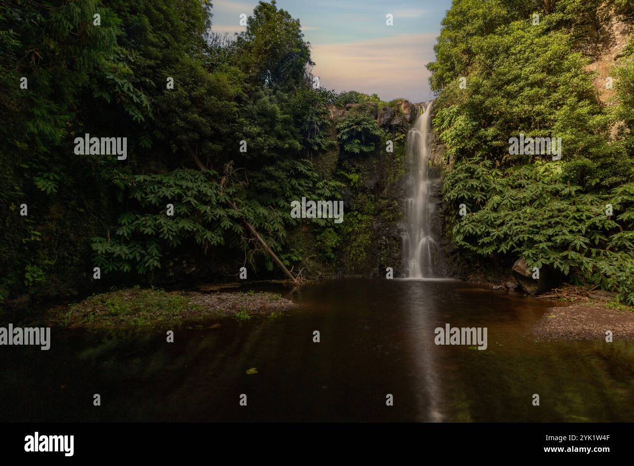 The Cruzal Waterfall is a picturesque waterfall in the area of Santo ...