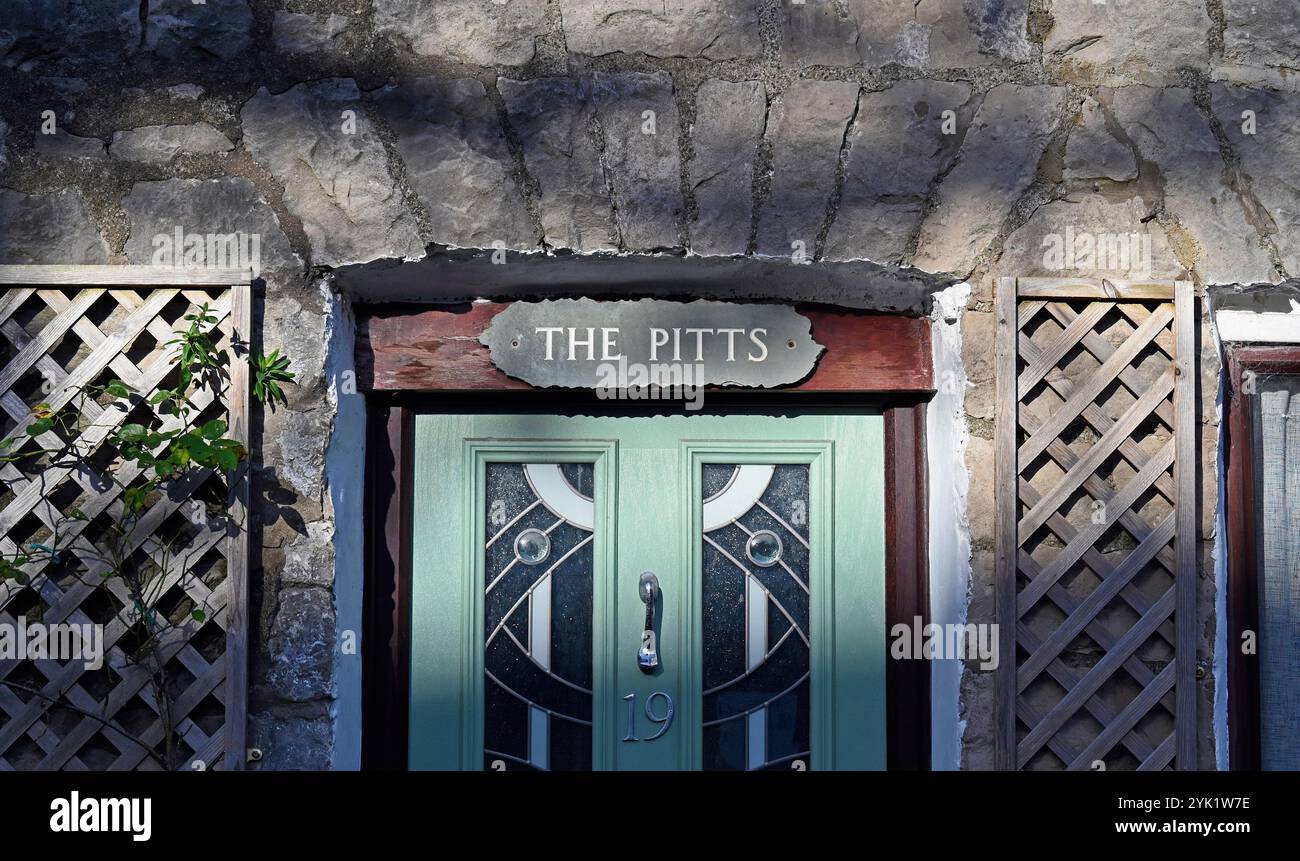 House name. The Pitts, 19 Entry Lane, Kendal, Cumbria, England, United ...