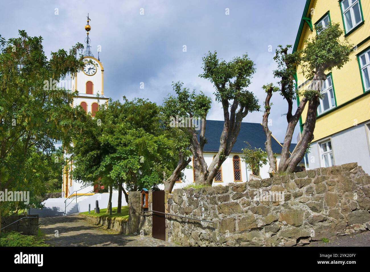 Torshavn cathedral faroe islands hi-res stock photography and images ...