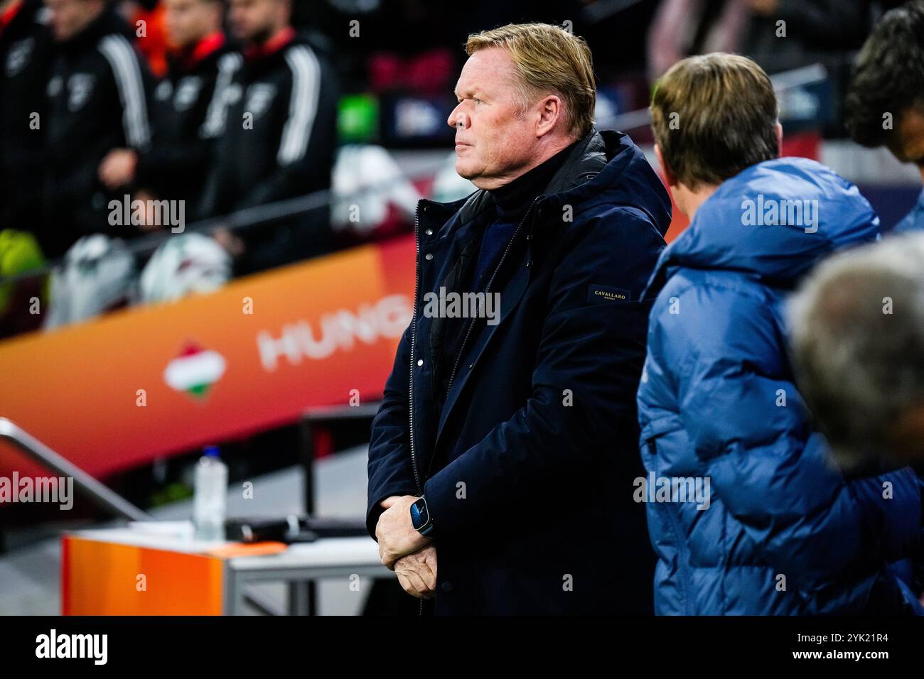 Amsterdam - Coach Ronald Koeman of The Netherlands during the fourth ...