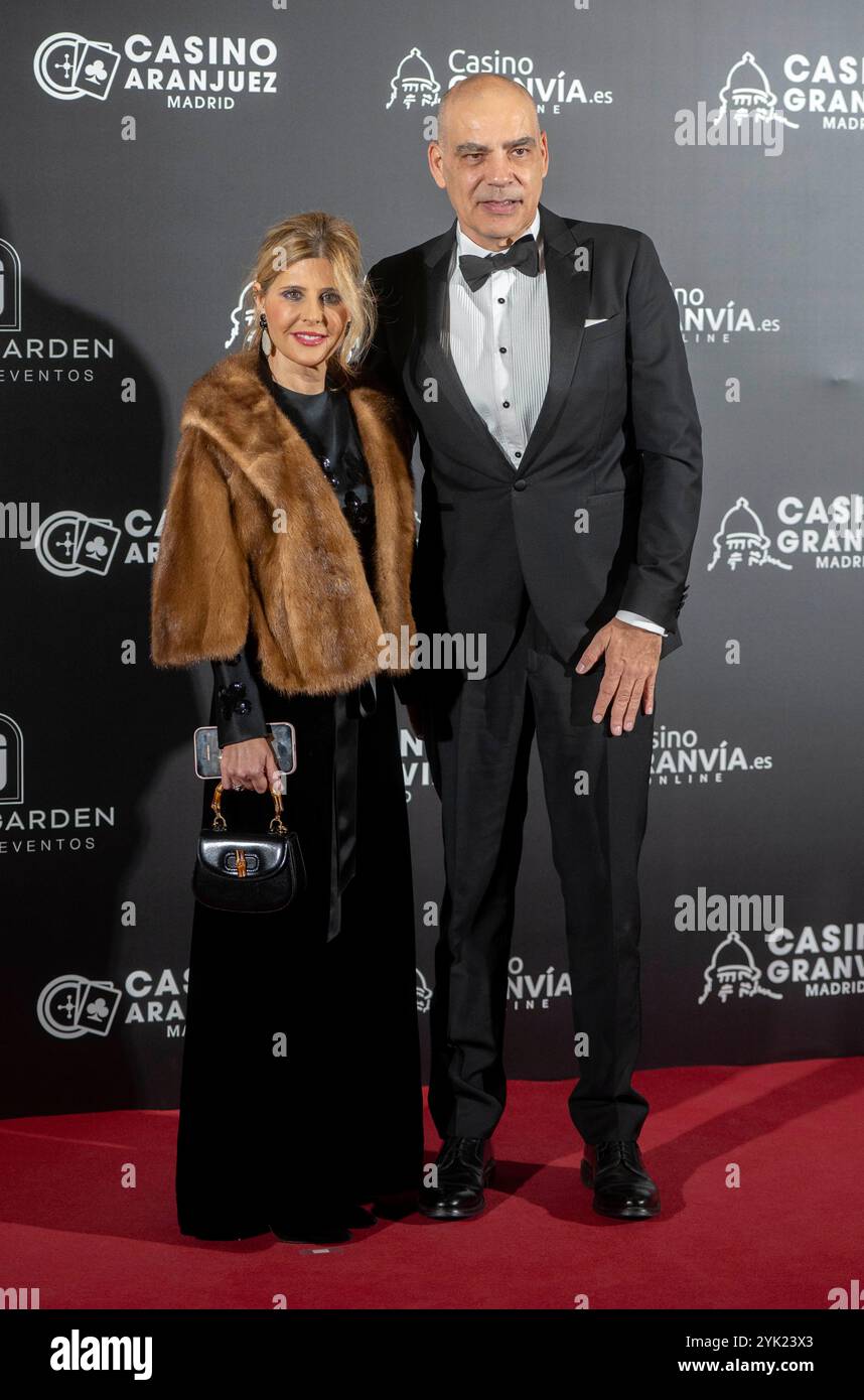 Lawyer Bárbara Royo and journalist Nacho Abad pose at the photocall ...