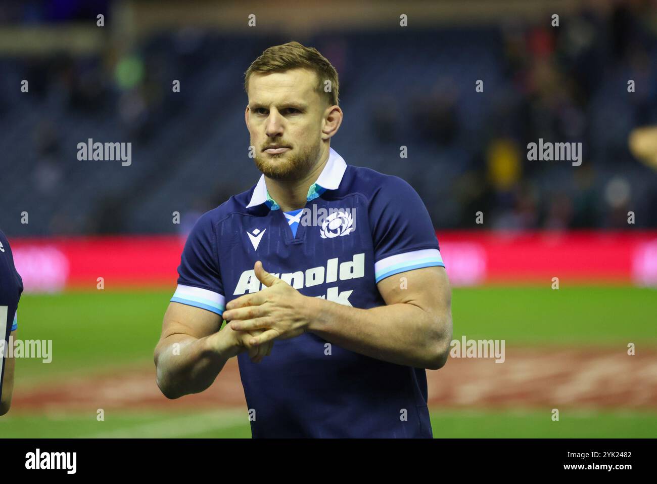 Edinburgh, Scotland. 16th November 2024. Rory Hutchison is pictured ...