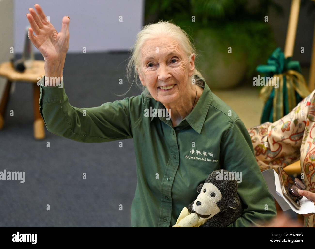 MUMBAI, INDIA - NOVEMBER 16: Renowned conservationist and primatologist ...