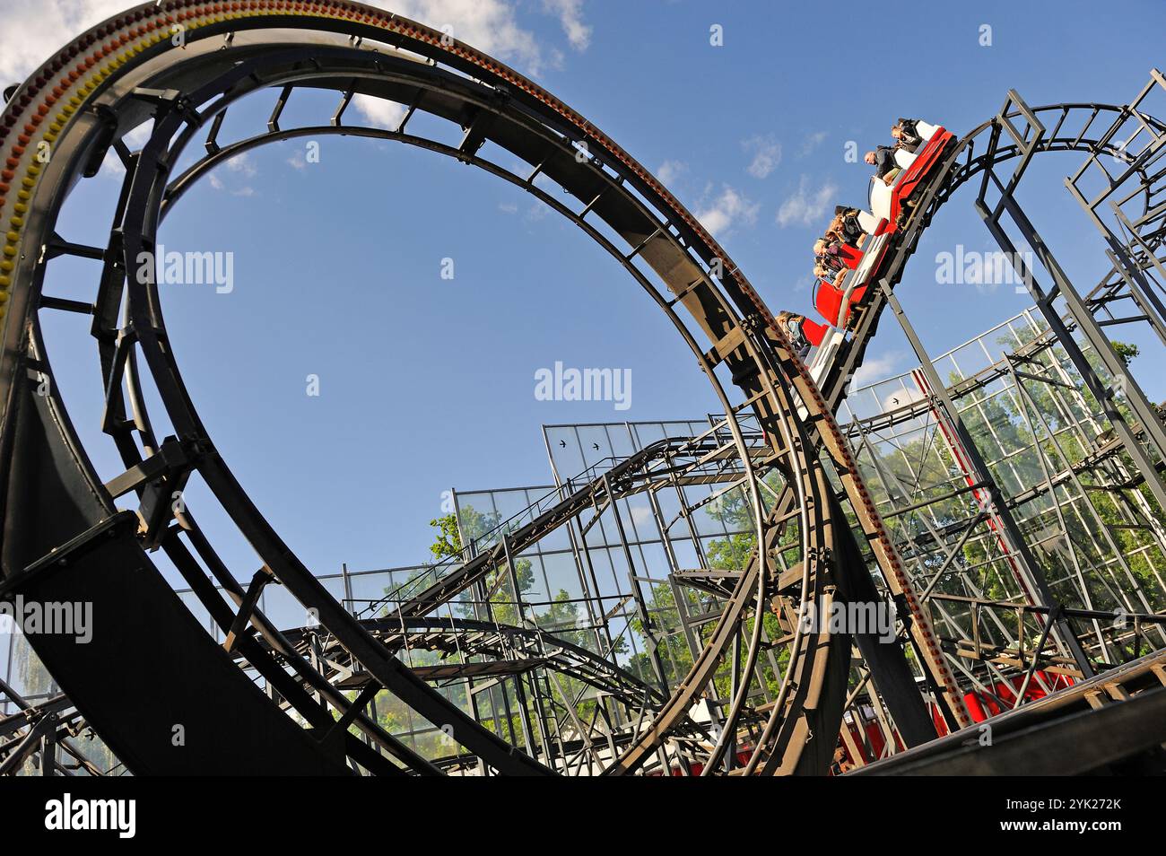 "spinning roller coaster ", Tivoli Friheden, amusement park, Aarhus ...