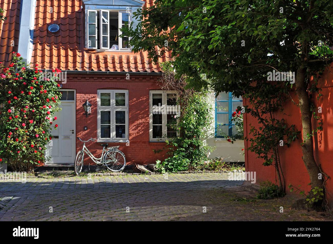 Mollestien lane, picturesque cobbled street right in the centre of ...