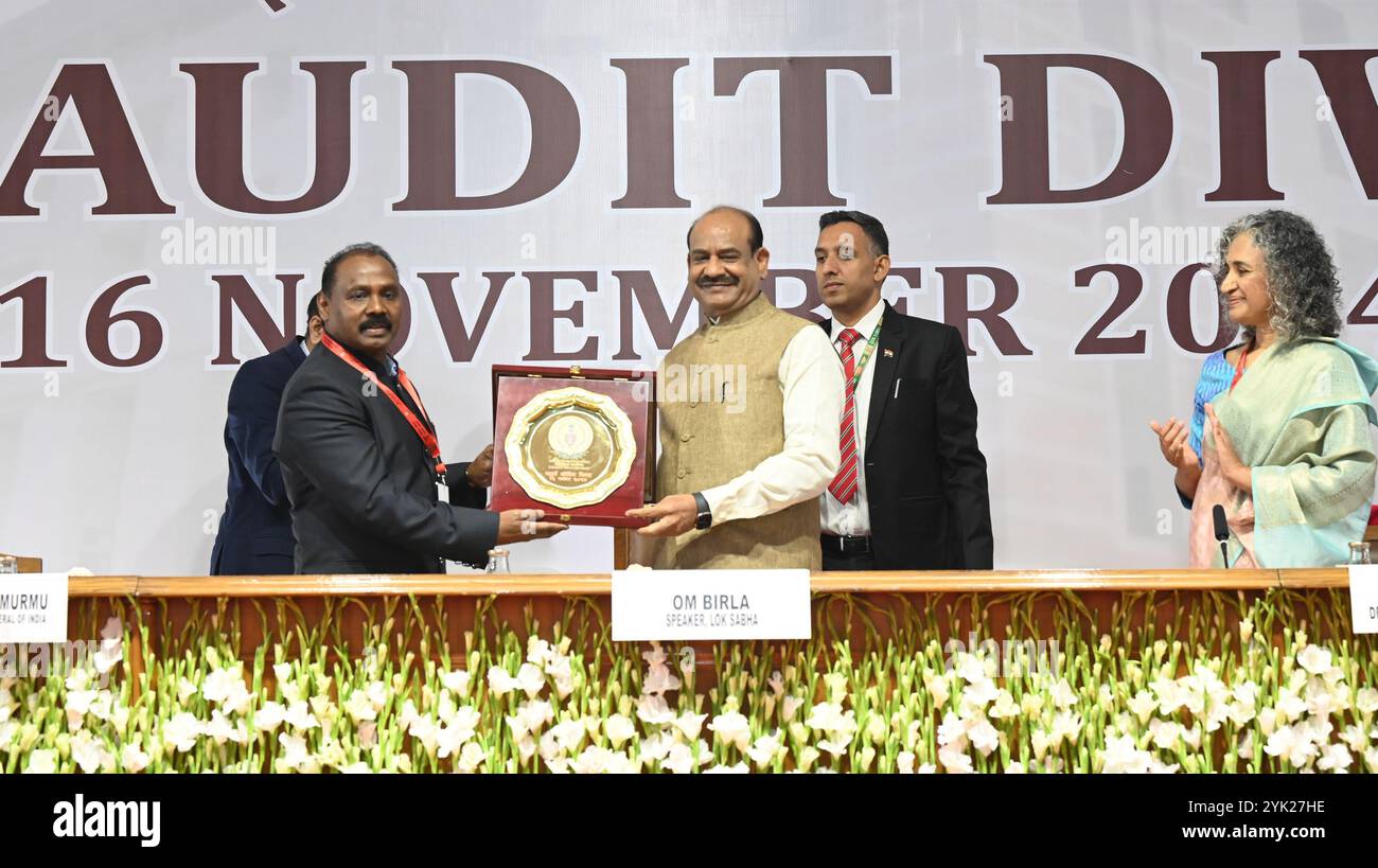 NEW DELHI, INDIA - NOVEMBER 16: The CAG of India Girish Chandra Murmu ...