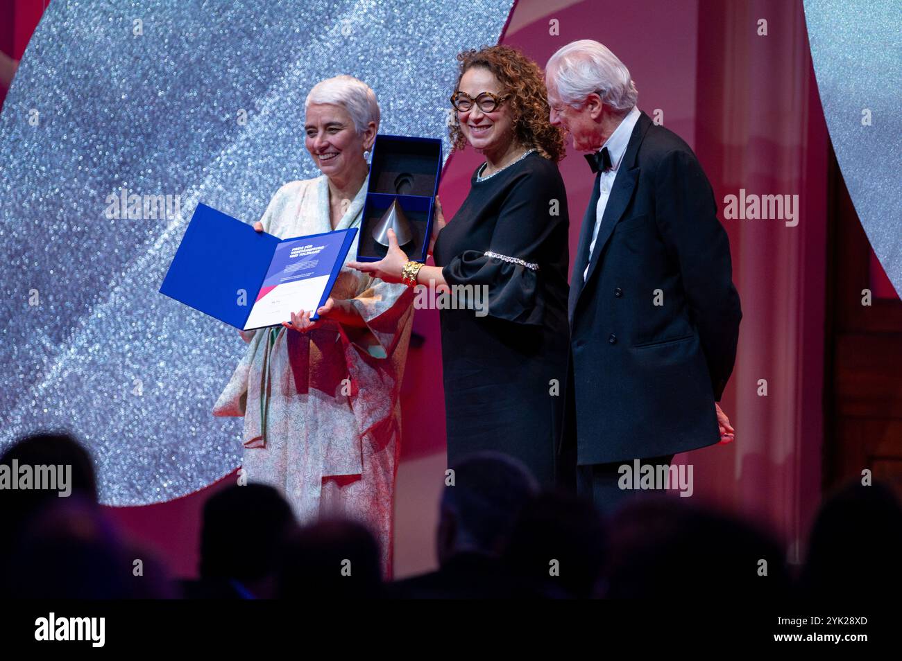 16 November 2024, Berlin: Hetty Berg (l-r), Director of the Jewish ...