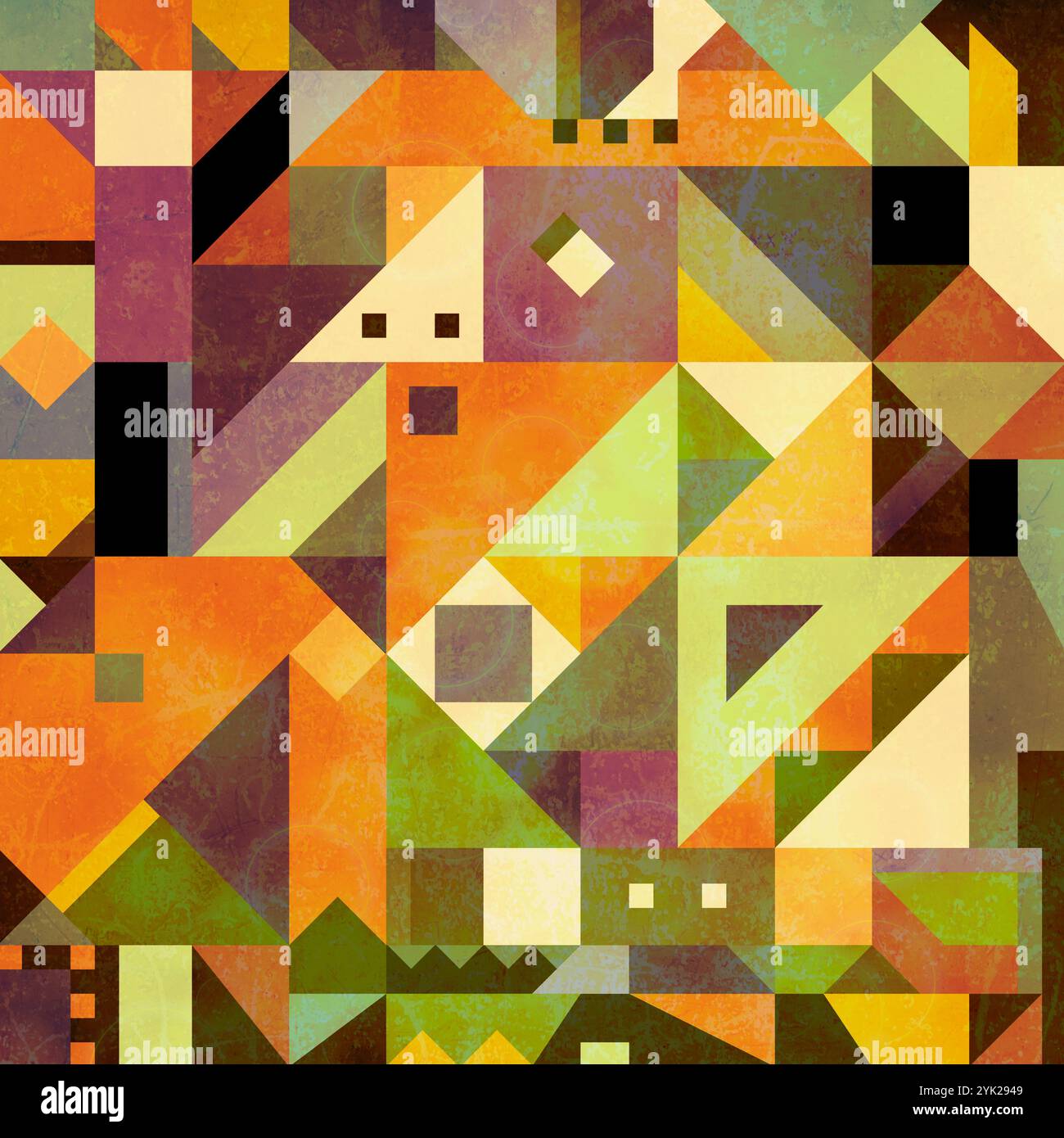 Abstract shapes background made of triangles, squares, and rectangles ...