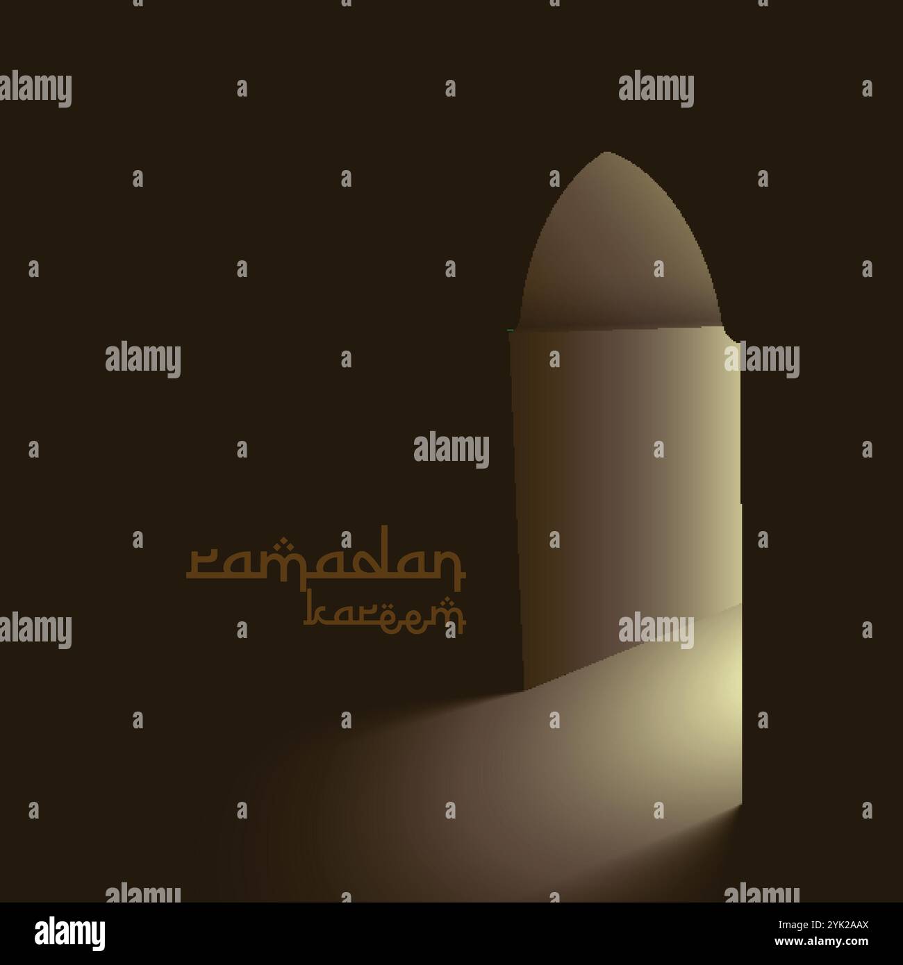 Mosque door geometric arabic Stock Vector Images - Alamy