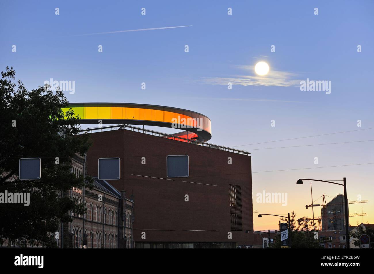 ARoS Aarhus Kunstmuseum (designed by Danish architects Schmidt Hammer ...