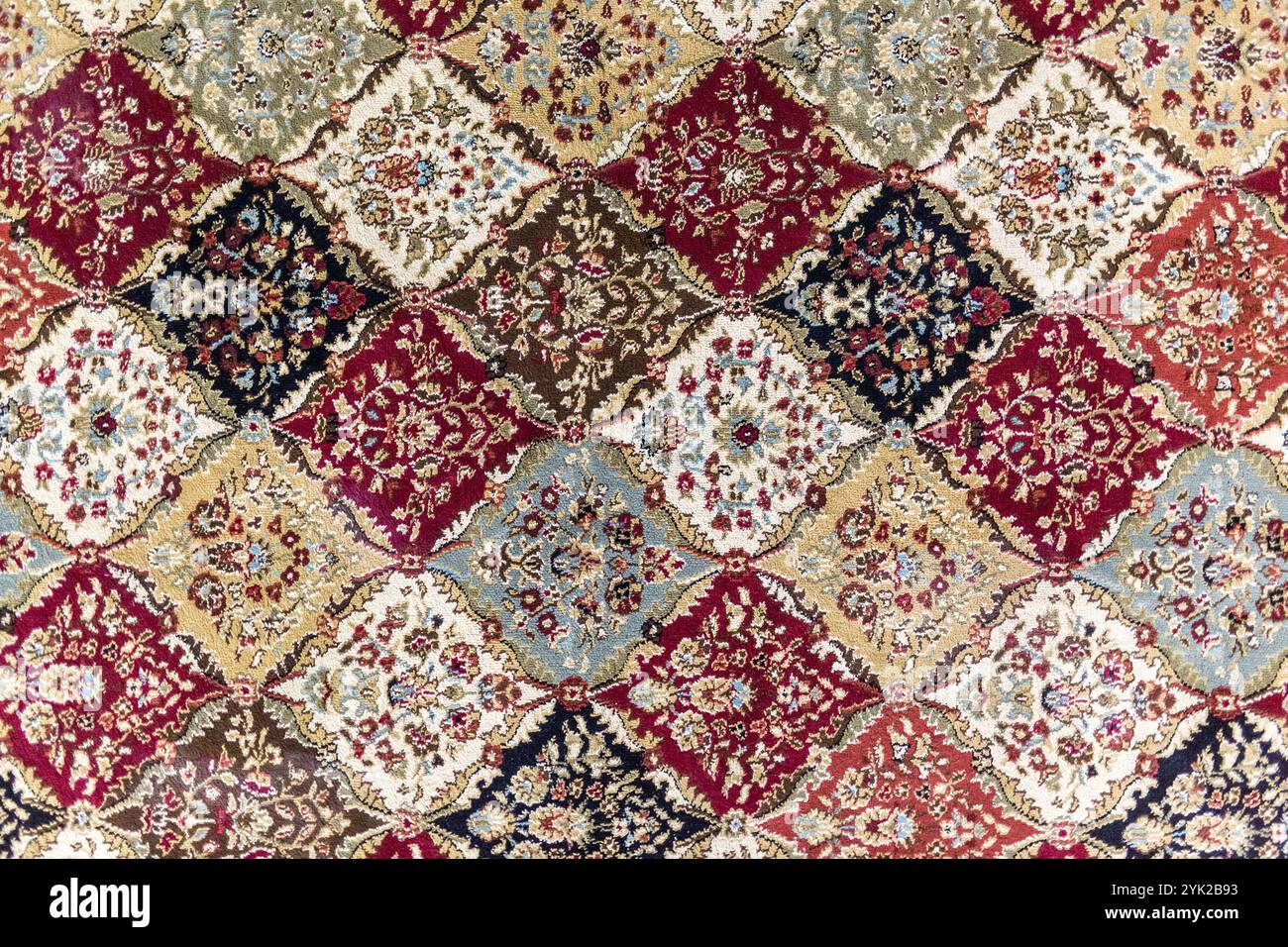 Vibrant Colorful Carpet Background with Intricate Woven Design – High ...