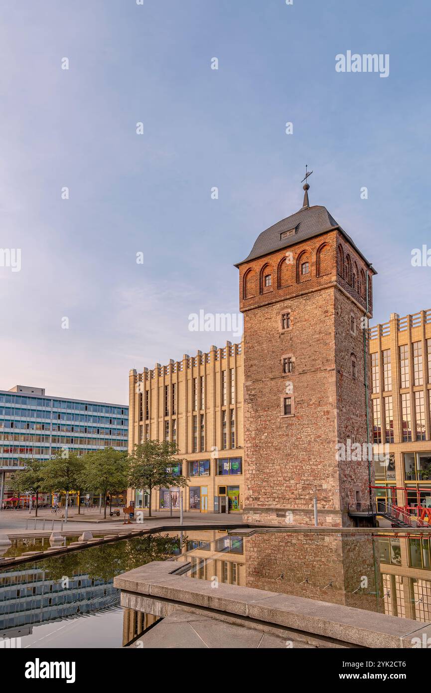 Red Tower of Chemnitz, Saxony, Germany Stock Photo - Alamy