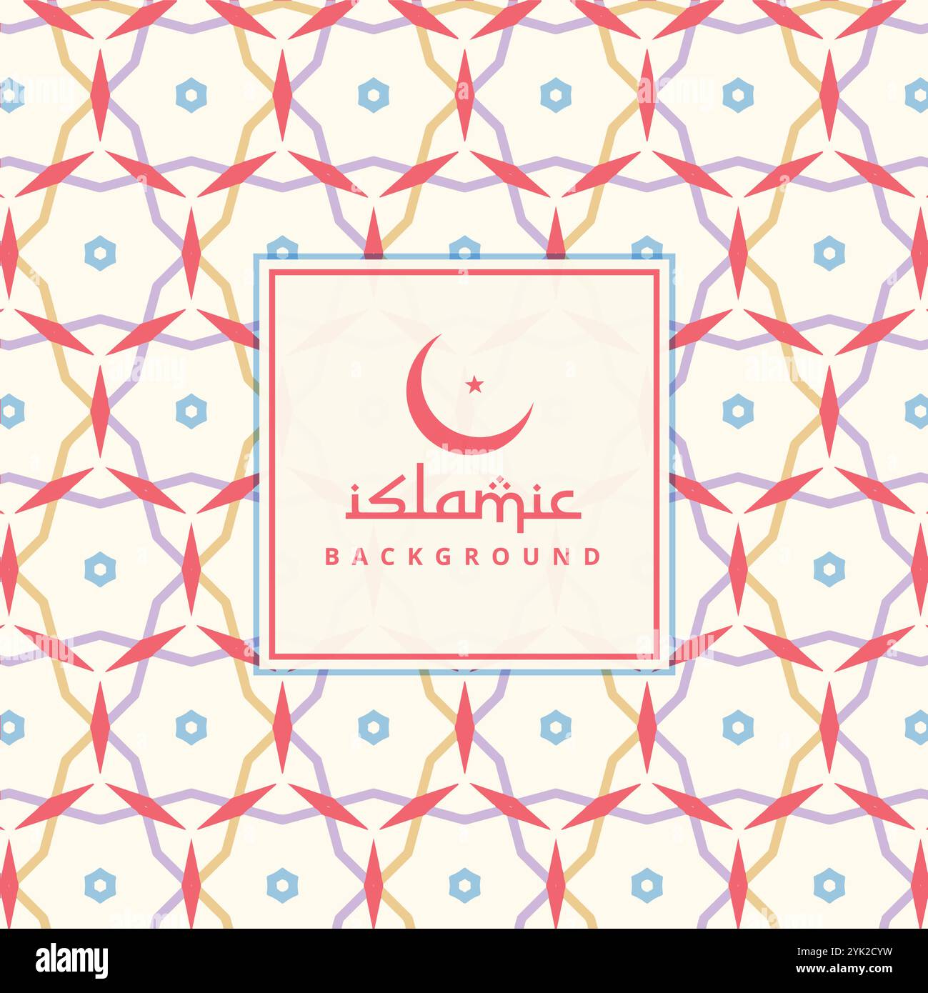 islamic pattern background design Stock Vector Image & Art - Alamy