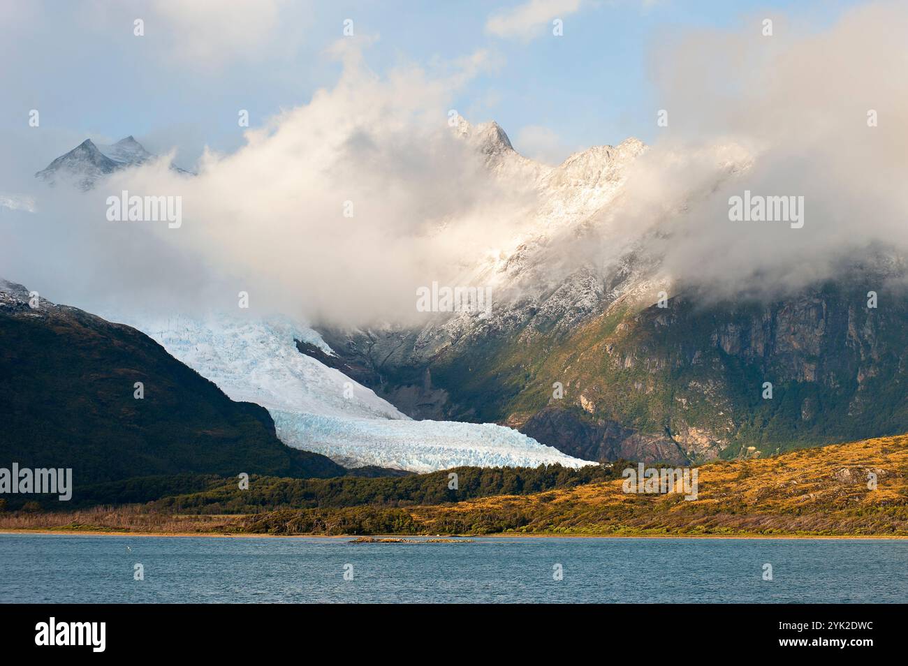 Avenue of Glaciers,Beagle Channel (Northeast branch),Tierra del Fuego ...