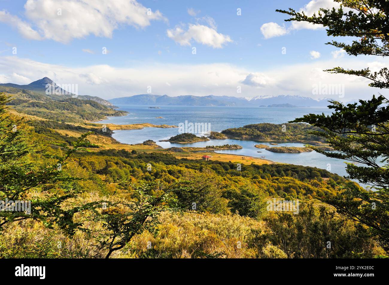 Wulaia Bay,Navarino island,Tierra del Fuego, Patagonia,Chile,South ...
