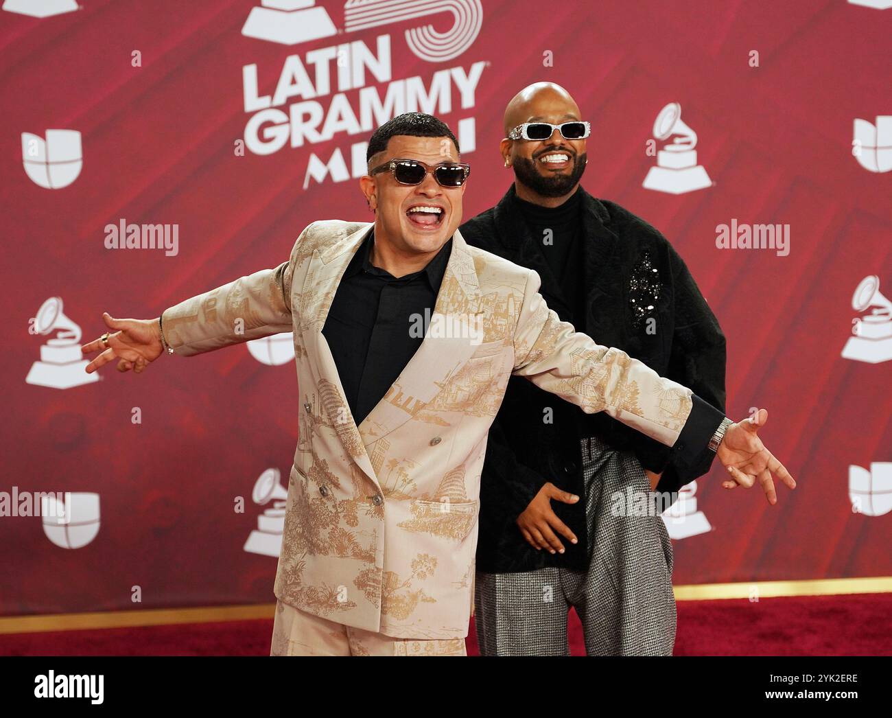 Miami, USA. 15th Oct, 2024. Joel Muñoz, Randy Ortiz - Jowell y Randy ...