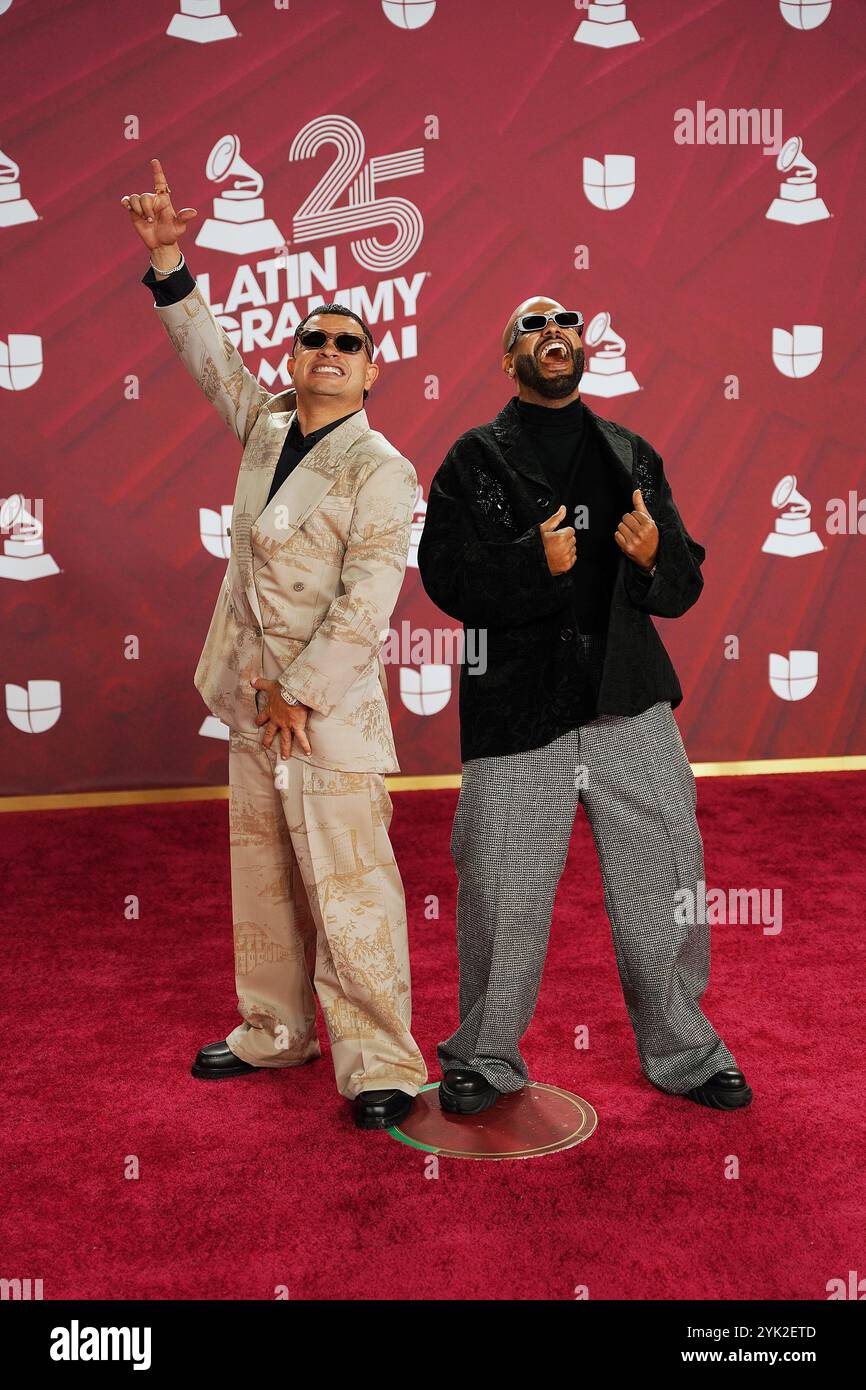 Miami, USA. 15th Oct, 2024. Joel Muñoz, Randy Ortiz - Jowell y Randy ...