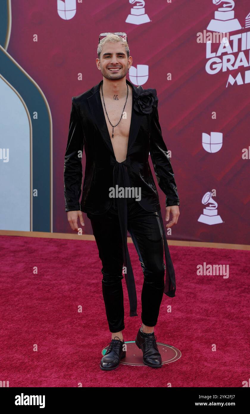 Miami, USA. 15th Oct, 2024. Saibu attends the 25th Annual Latin GRAMMY ...