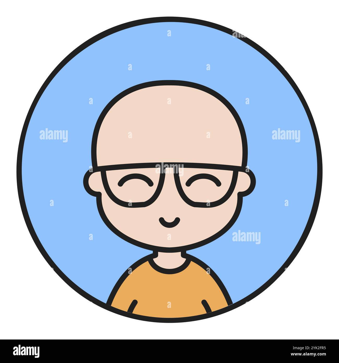 L bald Stock Vector Images - Alamy