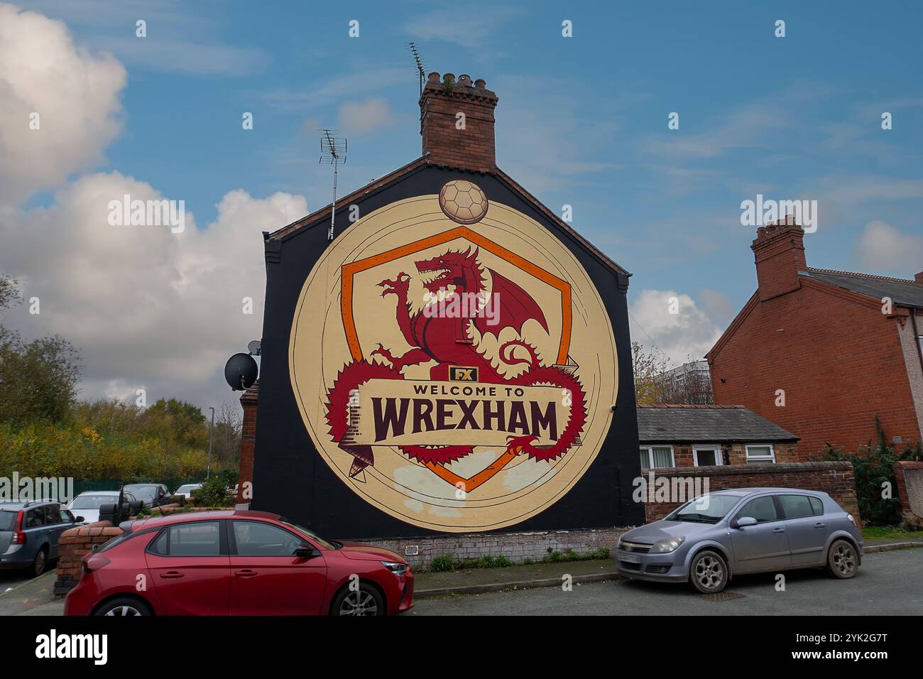 Wrecsam slogan hi-res stock photography and images - Alamy