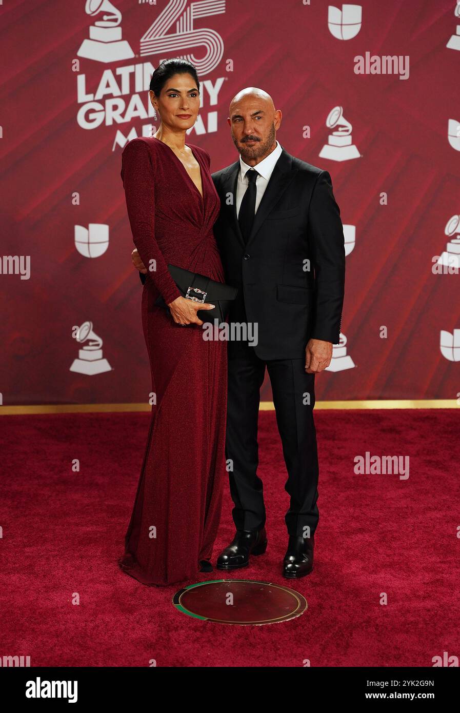 Miami, USA. 15th Oct, 2024. Jennifer Nader, Gary Nader attends the 25th ...