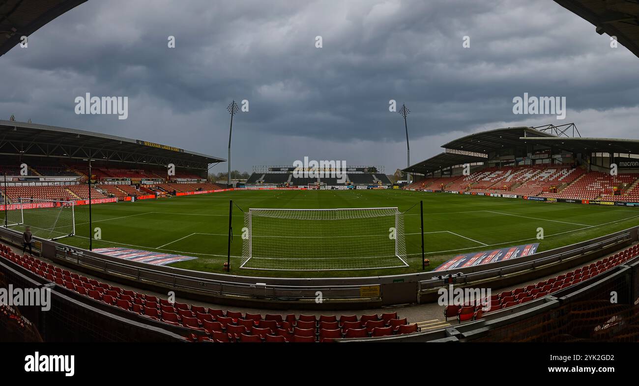 Wrexham afc stadium hi-res stock photography and images - Alamy