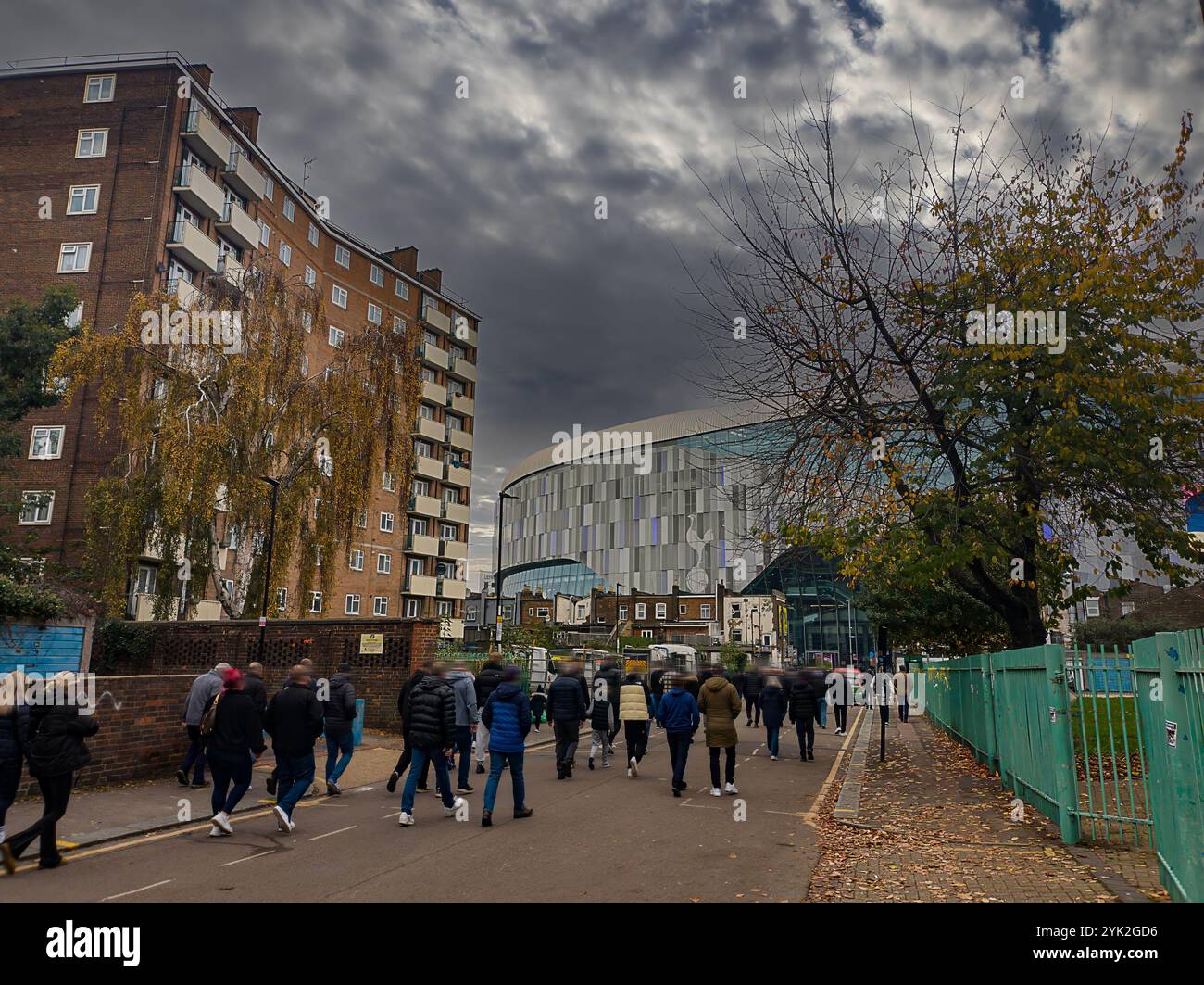 The Tottenham Hotspur Stadium in north London, UK Stock Photo - Alamy