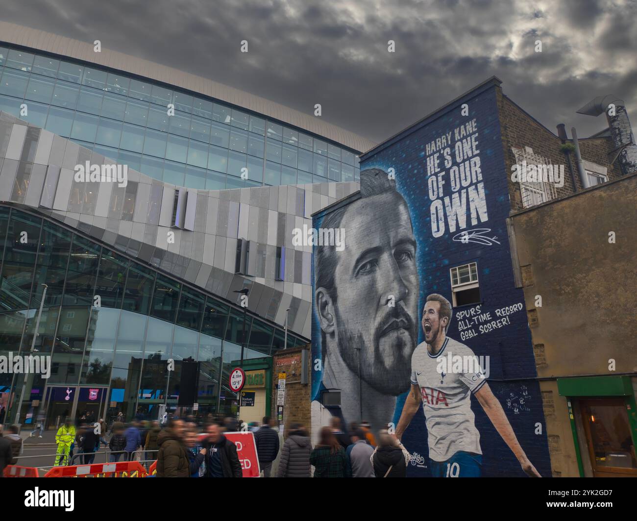 The Tottenham Hotspur Stadium in north London, UK Stock Photo - Alamy