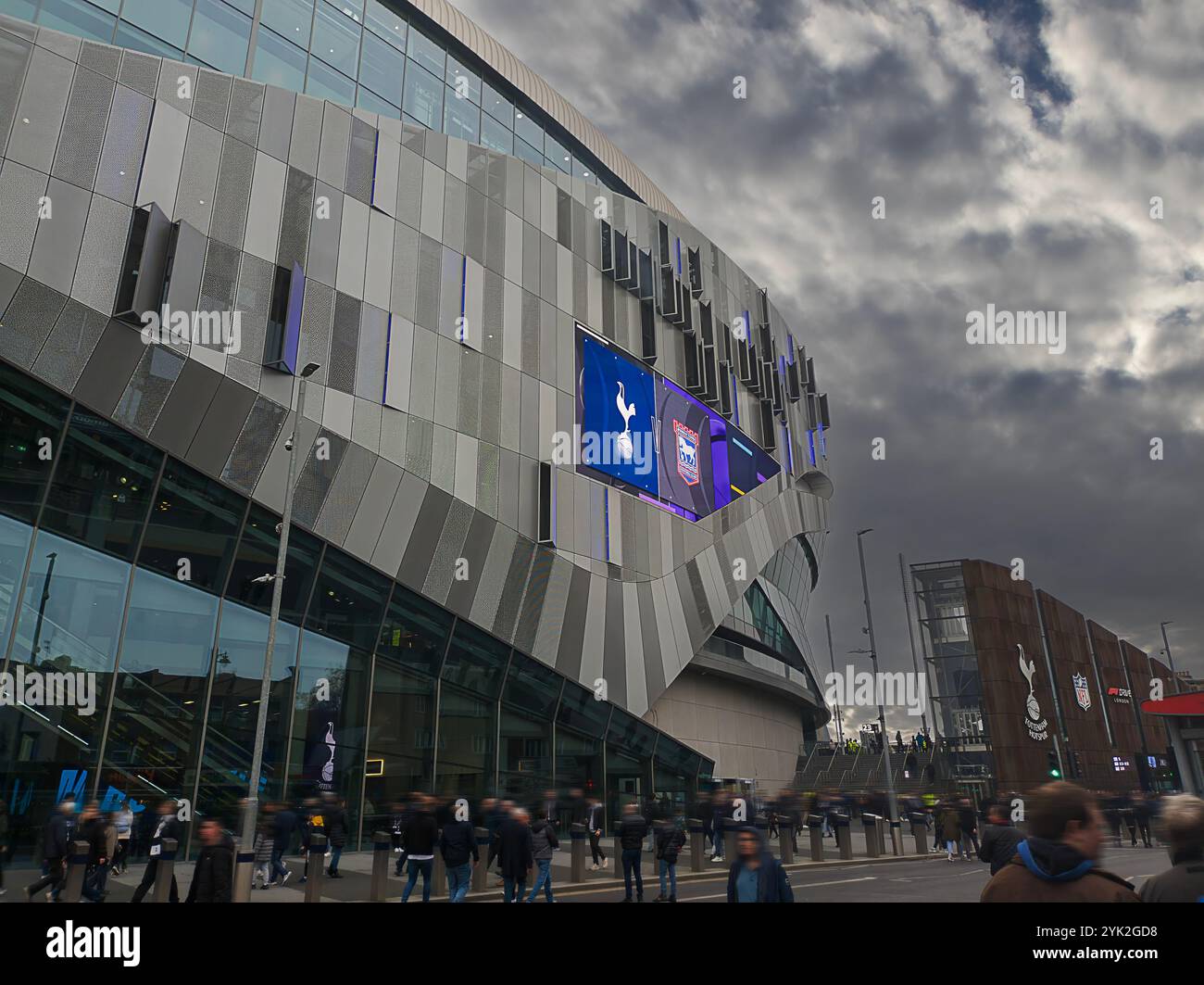 The Tottenham Hotspur Stadium in north London, UK Stock Photo - Alamy