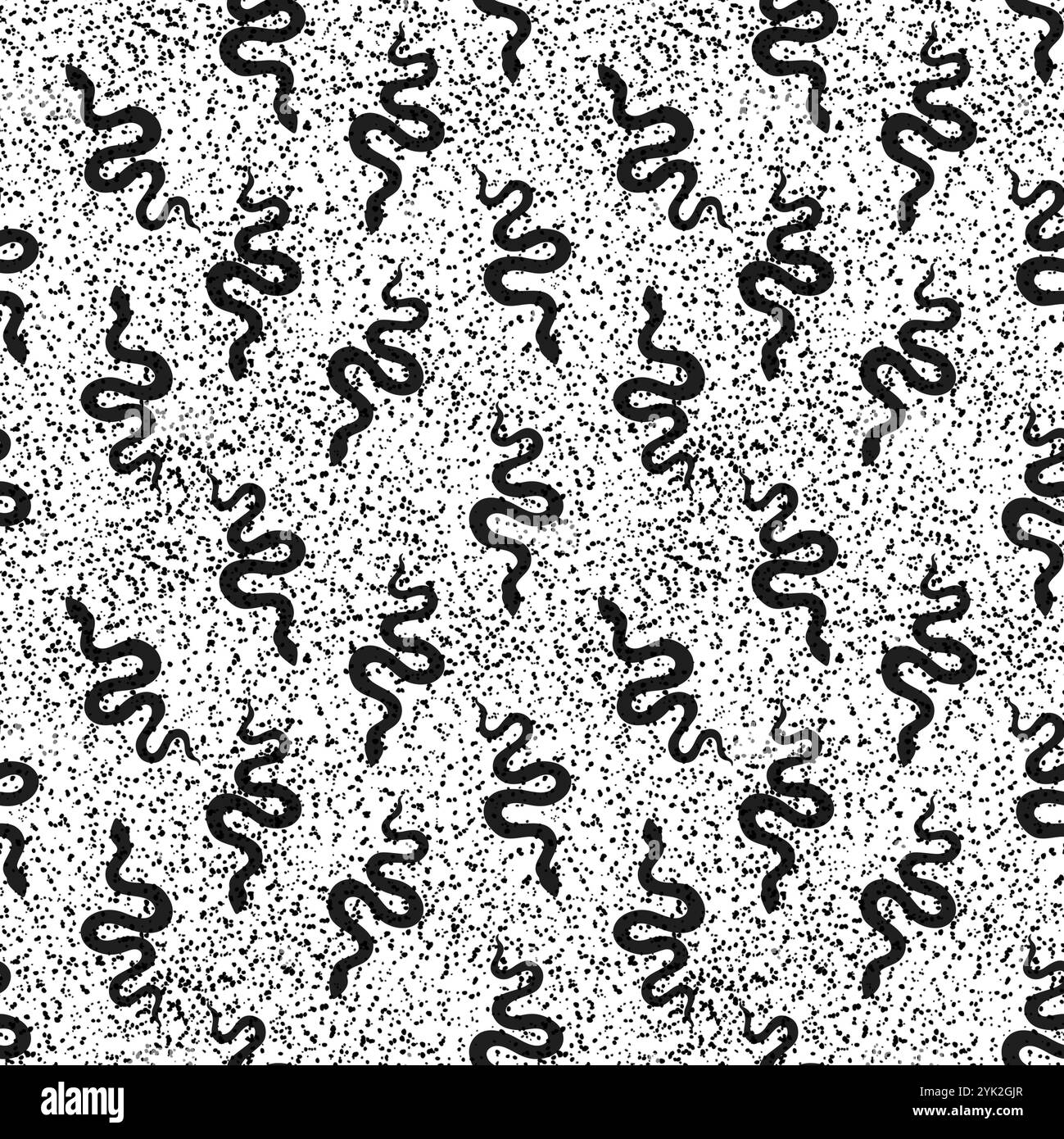 Summer cartoon animals seamless snake pattern for wrapping paper and ...