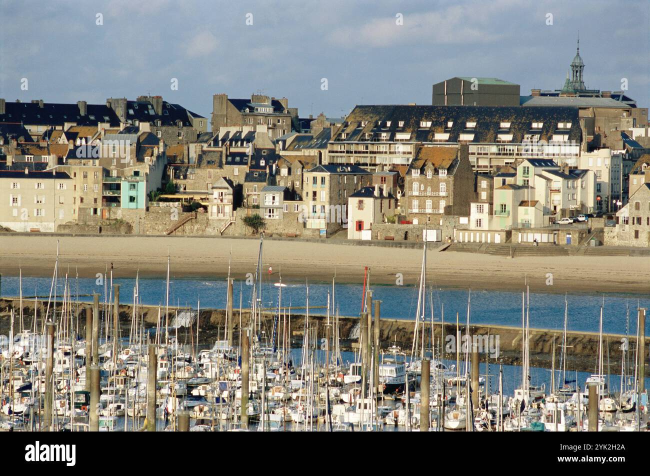 Anse des Sablons. St. Servan sur Mer. Britanny. France Stock Photo - Alamy