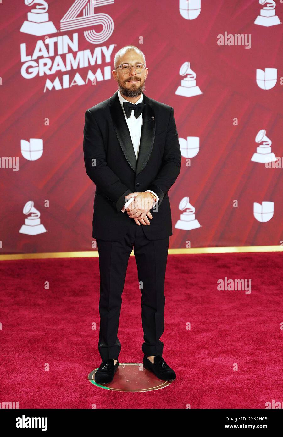 Miami, USA. 15th Oct, 2024. Josh Gudwin attends the 25th Annual Latin ...