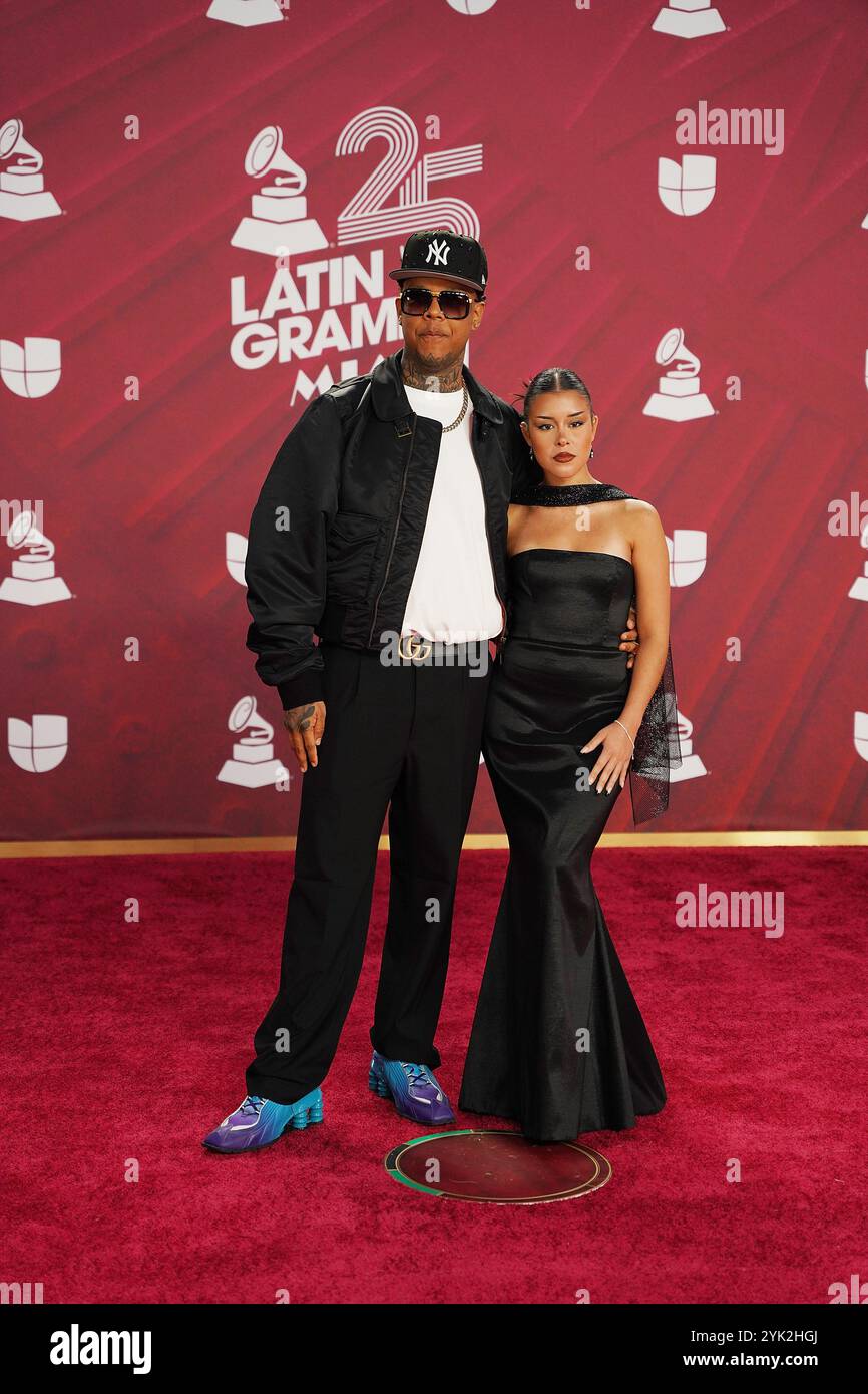 Miami, USA. 15th Oct, 2024. Akapellah attends the 25th Annual Latin ...