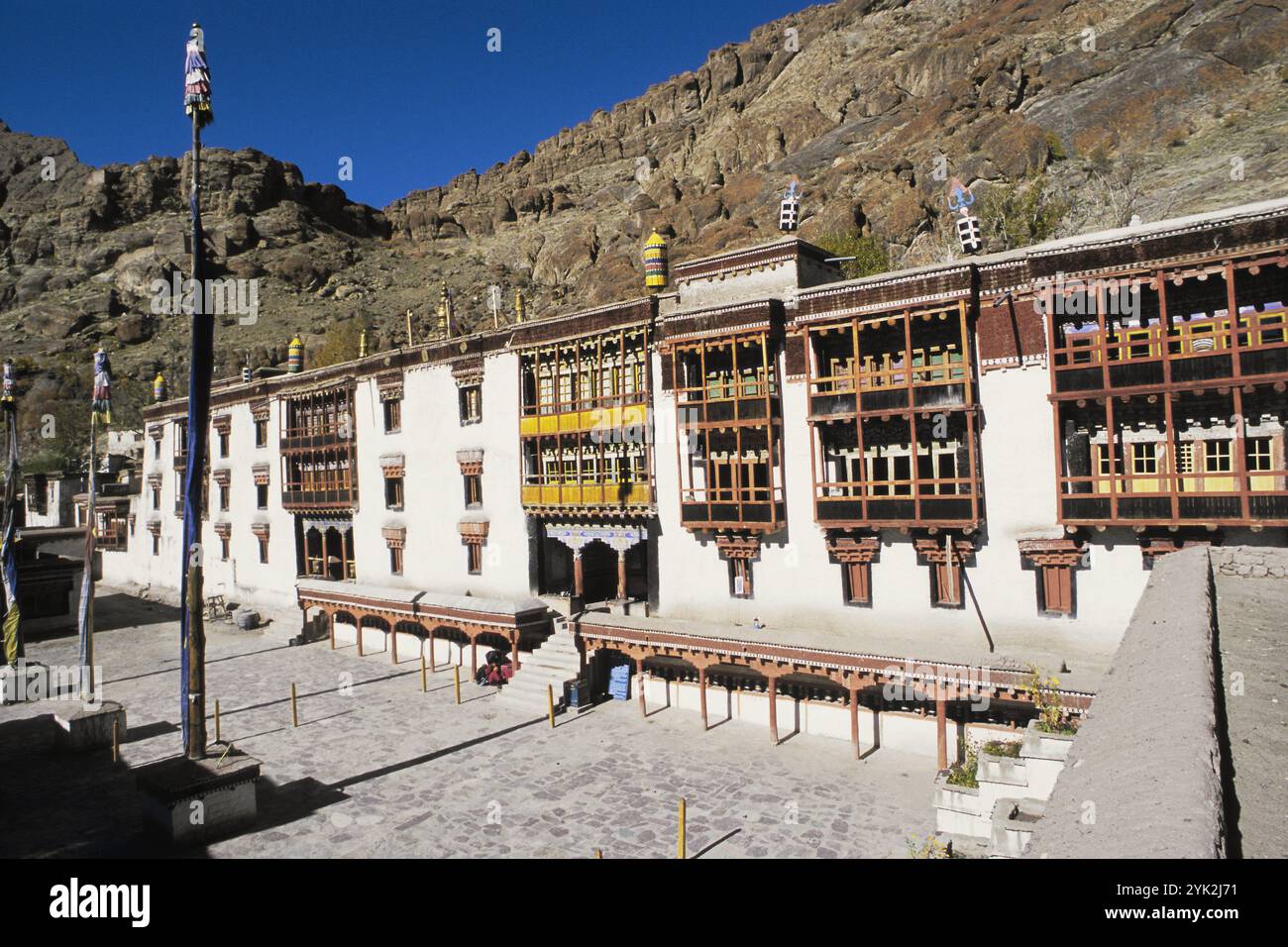 Hemis Gompa tibetan Buddhist monastery. Ladakh. Jammu & Kashmir. India ...