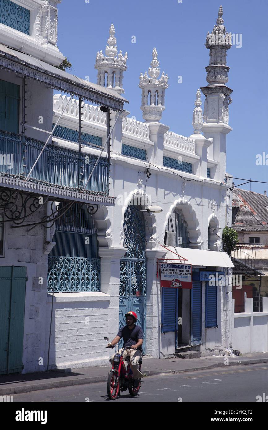 Mauritius, Port Louis, Jummah Mosque Stock Photo - Alamy